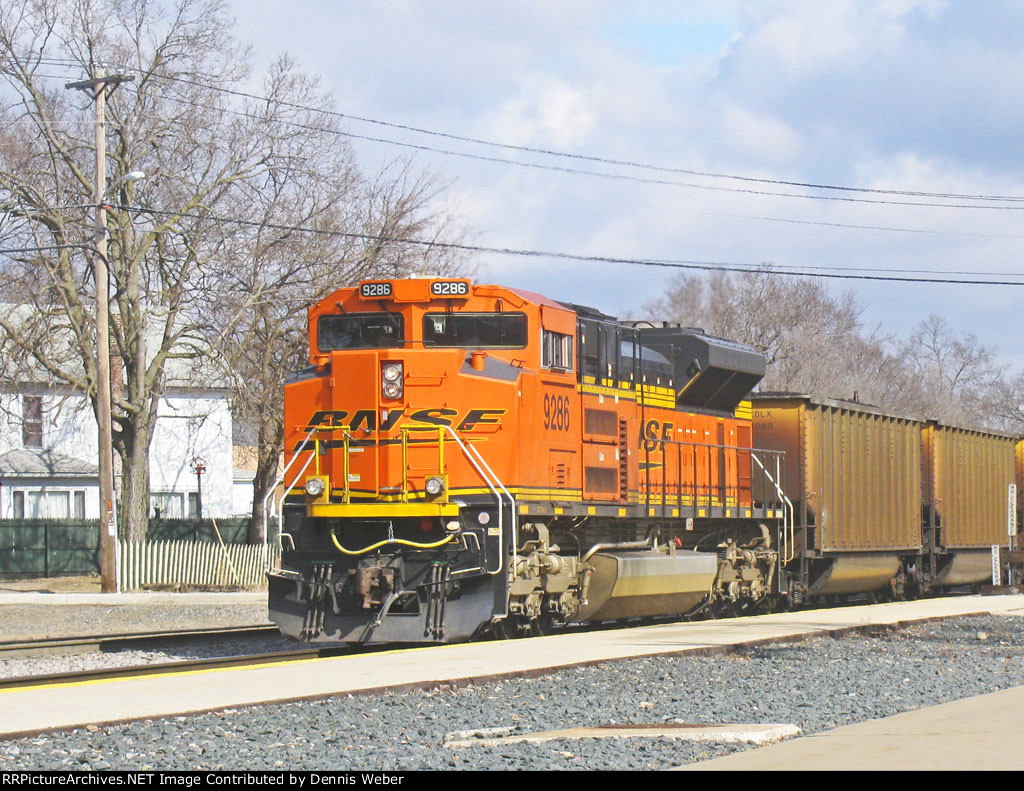 DPU BNSF 9286, CP's Tomah Sub.